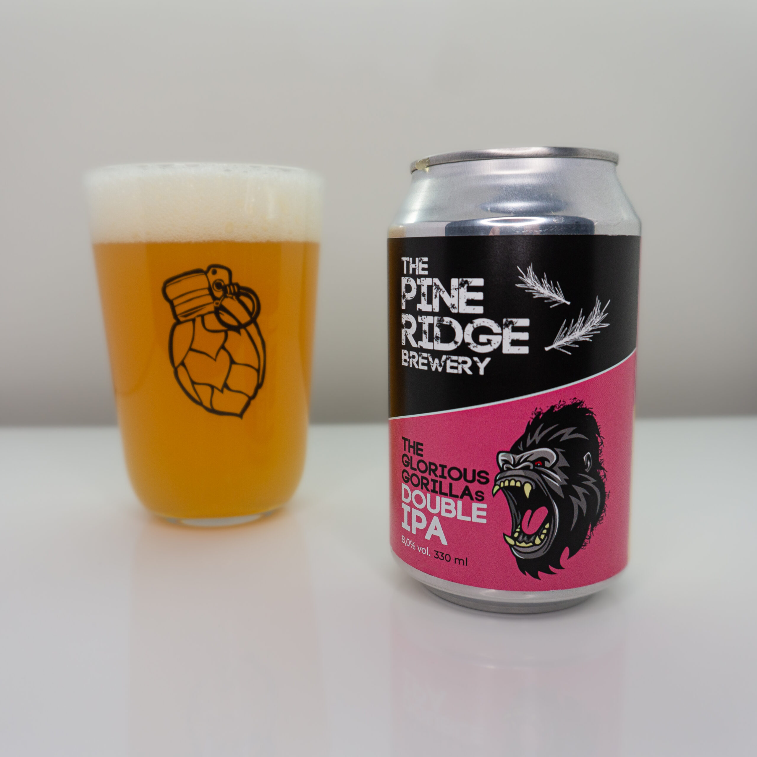 The Glorious Gorilla's Double IPA - Pine Ridge Brewery