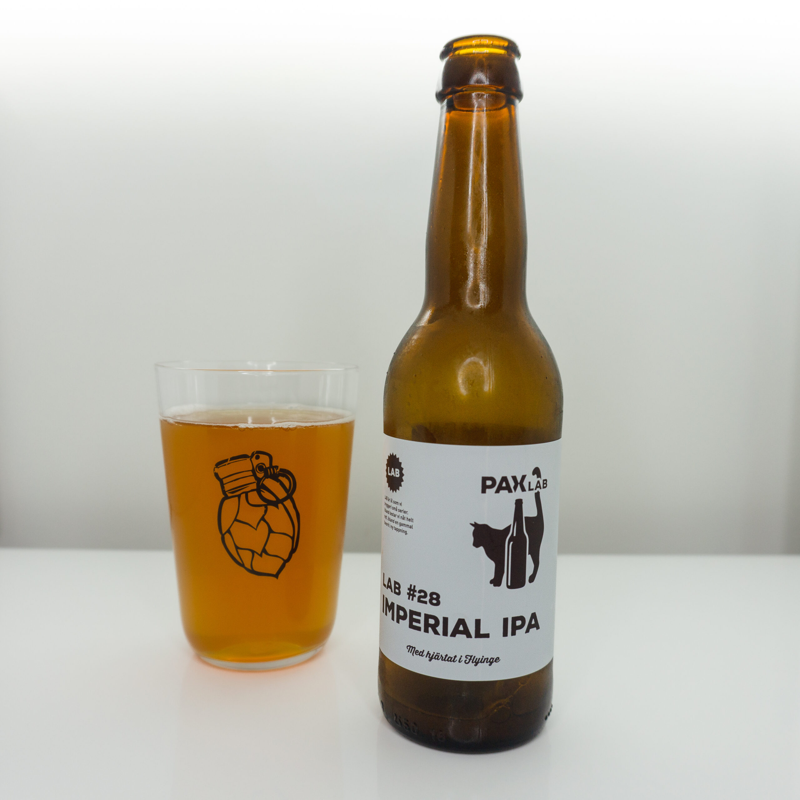 Lab #28 Imperial IPA - Pax Brygghus