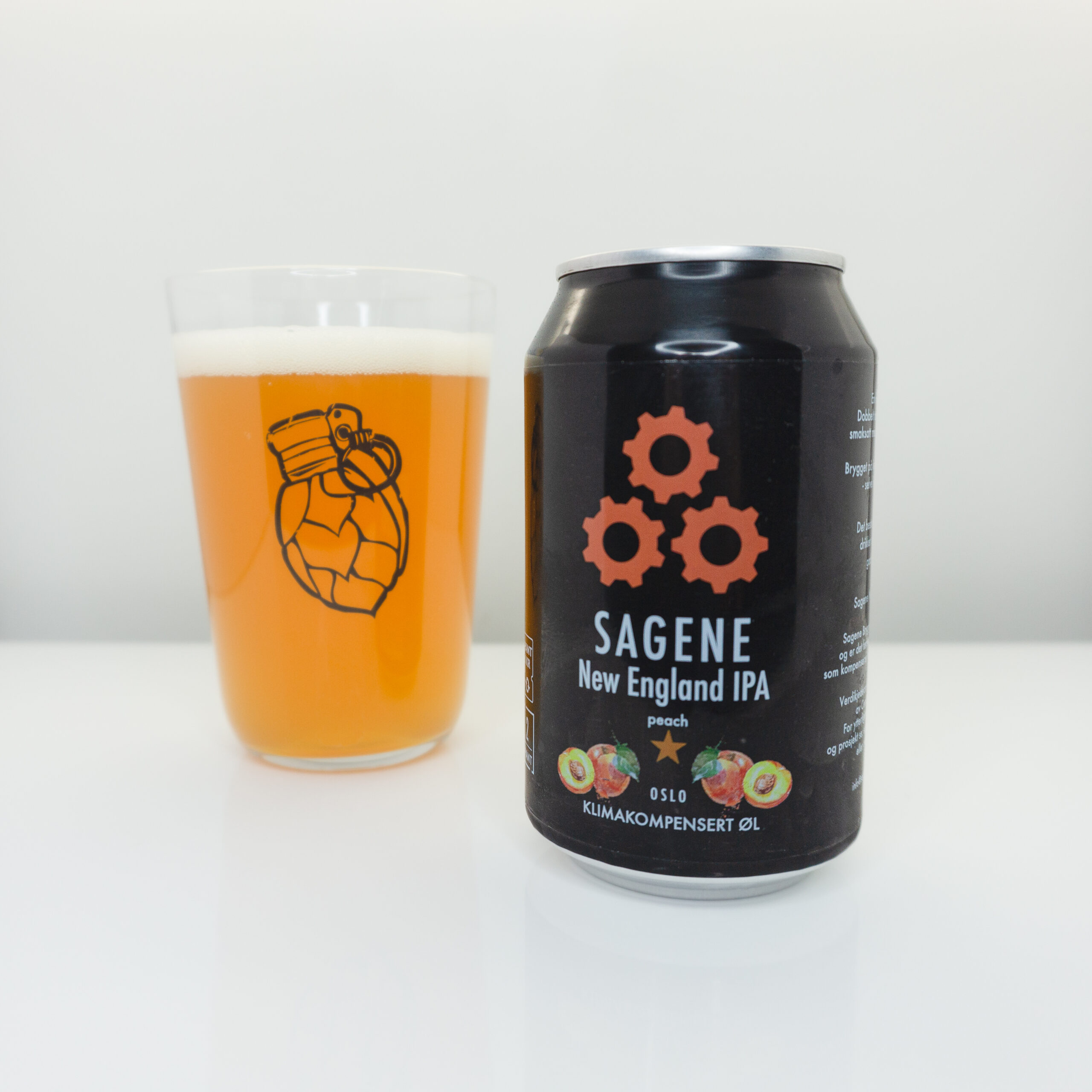 Sagene New England IPA Peach - Sagene Bryggeri