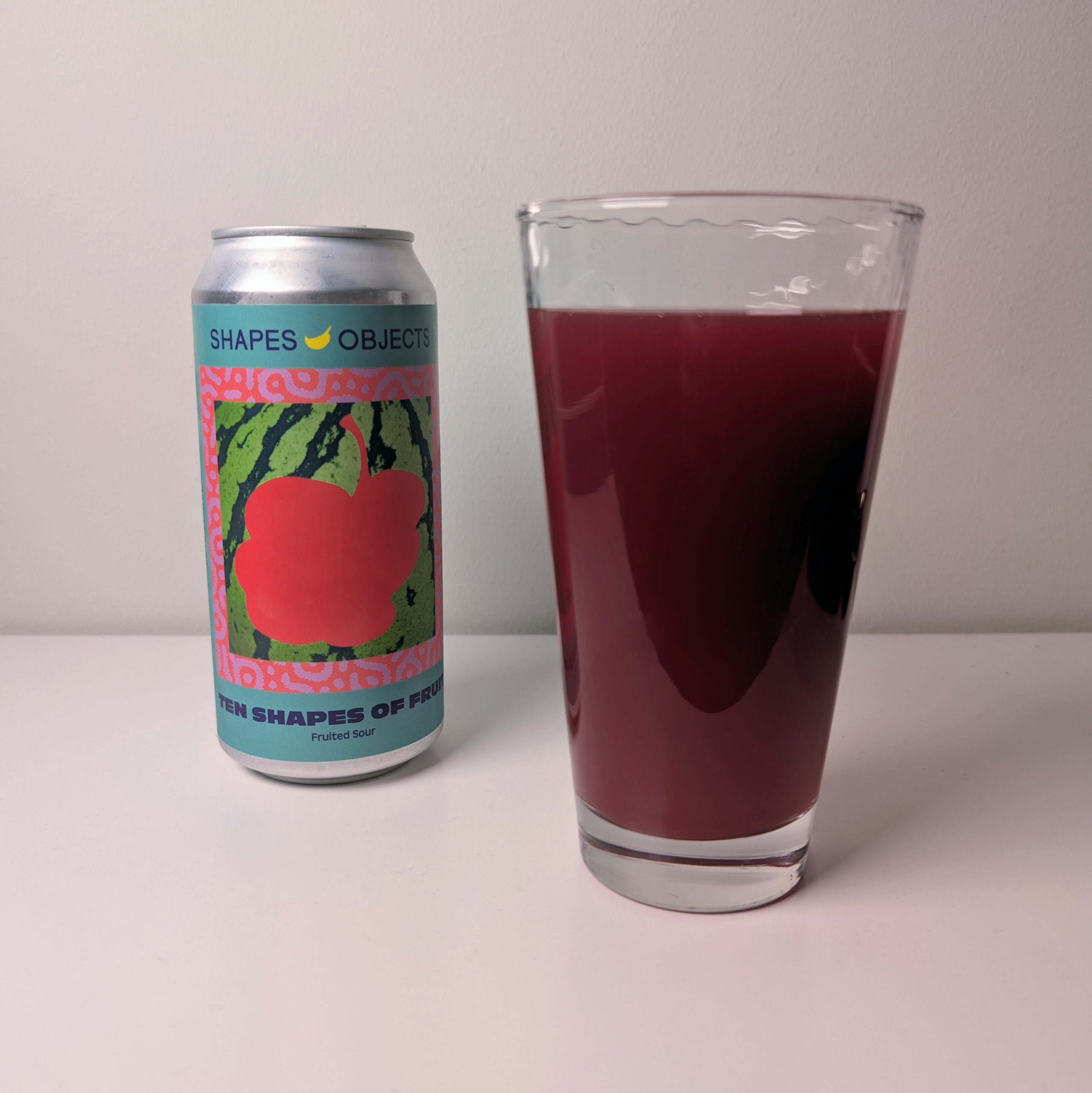 Ten Shapes of Fruit Fruited Sour - Shapes and Objects Beer Co and Ten ...